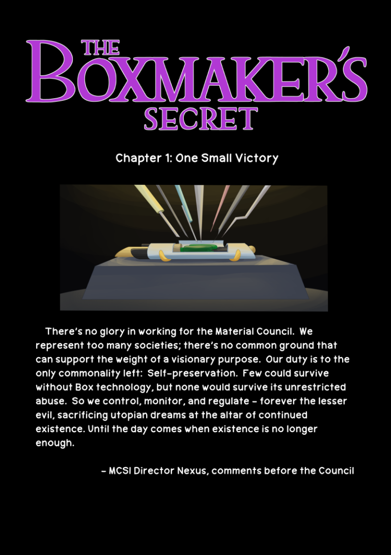c01_title – The Boxmaker's Secret